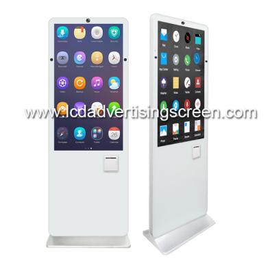 China Non Contact POS Payment Interactive Touch Screen Video Call Self Service Kiosk For Remote Ordering in Distance for sale