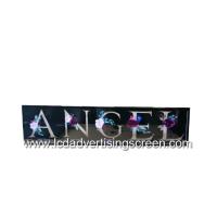 China Piano Stretched Display 1920 * 450 Resolution Cut 1/3 From 55 Inch Screen 49.5 Inch Black Frame for sale