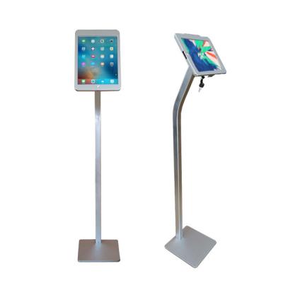 China Standing LCD Advertising Display Metal Material With 2 Meter Calbe For Ipad 9.7 Ipad Mini for sale