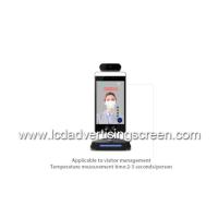 China 8 Inch Face Recognition Android Digital Signage Displays Human Body Temperature Detector With Resolution 800 * 1280 for sale