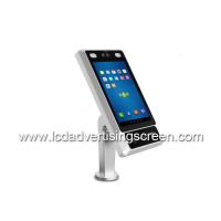 China Floor Stand Face Recognition Digital Advertising Equipment Body Temperature Measurement Device for sale