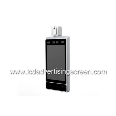 China Face Camera Android Advertising Screen 8 Inch Human Body Temperature Measurement Device for sale