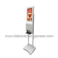 China 21.5 Inch Android Lcd Advertising Player AC 110V - 240V Wireless Digital Signage with floor stand base for sale