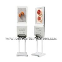China 21.5 Inch Lcd Digital Totem With Automatic Foam Soap Hand Sanitizer Dispenser for sale