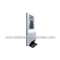 China Metal Case LCD Advertising Screen Soap Automatic Disinfectant Spray CE FCC for sale