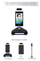 China Desktop Install Wifi Digital Signage Face Recognition Body Ir Temperature Thermometers Measurement for sale