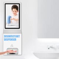 China High Resolution LCD Advertising Screen Hand Cleaner 1000ml Bottle Auto Dispenser for sale
