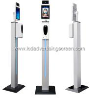 China School IP65 infrared temperature sense face recognition Abnormal Temperature Alarm liquid wash hand sanitizer dispenser for sale