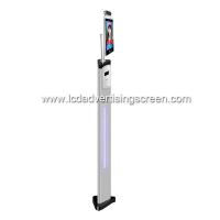 China School IP65 infrared temperature sense face recognition Abnormal Temperature Alarm liquid wash hand sanitizer dispenser for sale