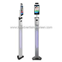 China School IP65 infrared temperature sense face recognition Abnormal Temperature Alarm liquid wash hand sanitizer dispenser for sale