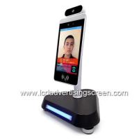 China School IP65 infrared temperature sense face recognition Abnormal Temperature Alarm liquid wash hand sanitizer dispenser for sale