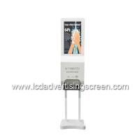 China TFT LCD Advertising Screen With Automatic Foam Soap Hand Sanitizer Dispenser Android Digital Signage With Software for sale