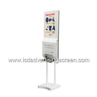 China Android Lcd Digital Signage 21.5 Inch With Automatic Foam Soap Hand Sanitizer Dispenser Ram 1G, Rom 2G for sale