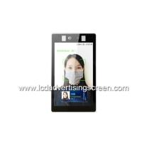 China Floor Stand Face Recognition Digital Advertising Equipment Body Temperature Measurement Device for sale