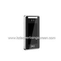 China 8inch Face Recognition LCD Advertising Screen Body Temperature Measurement detector with door control system for sale