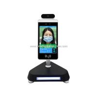 China Resolution 800×1280 Aperture F2.4 Face Recognition Infrared Thermometer for sale