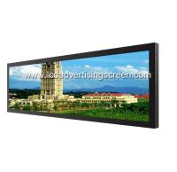 China Android 28 Inch 700 Nits 1920*360 Stretched Bar LCD Touch Screen Open Frame or with Frame for sale