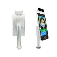 China Desk Mounted F2.4 Aperture Face Recognition Infrared Thermometer for sale