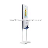 China 1000ml 3000ml Sanitizer 21.5 Inch LCD Advertising Screen for sale
