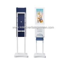 China 1000ml 3000ml Sanitizer 21.5 Inch LCD Advertising Screen for sale