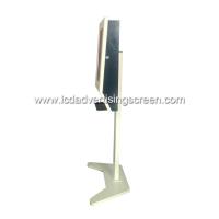 China 21.5 Inch Floor Standing Lcd Hand Sanitizer Kiosk for sale