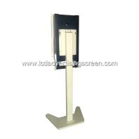 China 21.5 Inch Floor Standing Lcd Hand Sanitizer Kiosk for sale