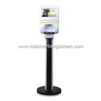 China Sanitizer 10.1 Inch Infrared Lcd Advertising Player for sale