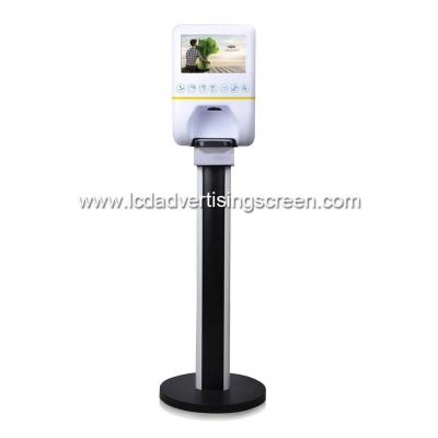 China Sanitizer 10.1 Inch Infrared Lcd Advertising Player for sale