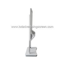 China Touch Screen Self Service 300cd 32 Inch Floor Digital Signage for sale