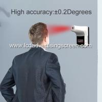 China USB DC 5V 0.5s Response Time Wall Mounted Body Thermometer lcd digital display infrared technology for sale