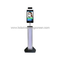 China 8 Inch AI Face Recognition Detection Thermometer Thermal Imaging Measurement Machine For Walkable IC safety management for sale