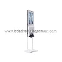 China LAN 178° TFT 250cd/M2 Standing LCD Advertising Display for sale