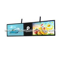China 43inch Lcd Advertising Double Screen With Ceiling Mount Type Android Version With Tv Signal for sale