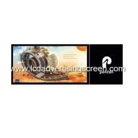 China 43inch Lcd Advertising Double Screen With Ceiling Mount Type Android Version With Tv Signal for sale