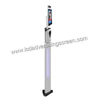 China Access Control 0.1℃ Accuracy Face Recognition Infrared Thermometer for sale