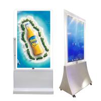 China Ultra Thin Double Sided OLED Advertising Media Player for sale