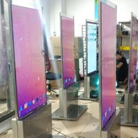 China Ultra Thin Double Sided OLED Advertising Media Player for sale