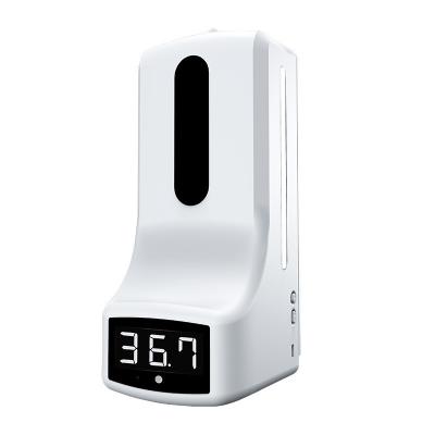 China 1L Liquid Hand Sanitizer Dispenser With Temperature Sensor for sale