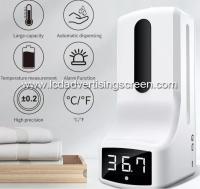 China 1000ML Automatic Hand Soap Dispenser With Temperature Detector for sale