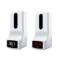 China Non Contact Auto Hand Sanitizer Dispenser With Digital Thermometer for sale