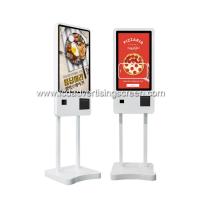 China 24 Inch LCD Floor Standing Self ordering kiosk Without POS Machine for sale