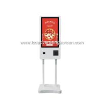 China 24 Inch LCD Floor Standing Self ordering kiosk Without POS Machine for sale
