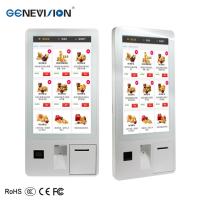 China 32 Inch Indoor Fast Food Ordering Kiosk For Restaurant for sale