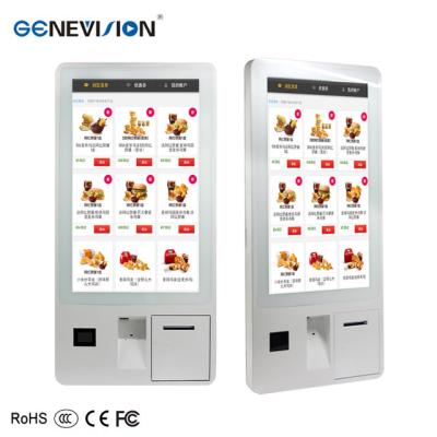 China 32 Inch Indoor Fast Food Ordering Kiosk For Restaurant for sale