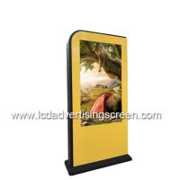 China Floor Stand 55 Inch IP65 Outdoor LCD Digital Signage for sale