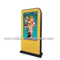 China Floor Stand 55 Inch IP65 Outdoor LCD Digital Signage for sale