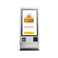 China 24inch Table LCD Capacitive Touch Screen Desktop Self Service Kiosk POS Payment Terminal Machine For Ordering Fast Food for sale