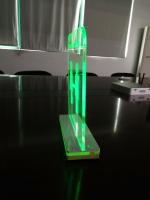 China Acrylic Electronic Distance Remaining Board With Wooden Base for sale