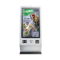 China 24inch Table LCD Capacitive Touch Screen Desktop Self Service Kiosk POS Payment Terminal Machine For Ordering Fast Food for sale