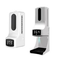 China 1000ml Touchless Sanitizer Dispenser With Infrared Fever Measure Device for sale